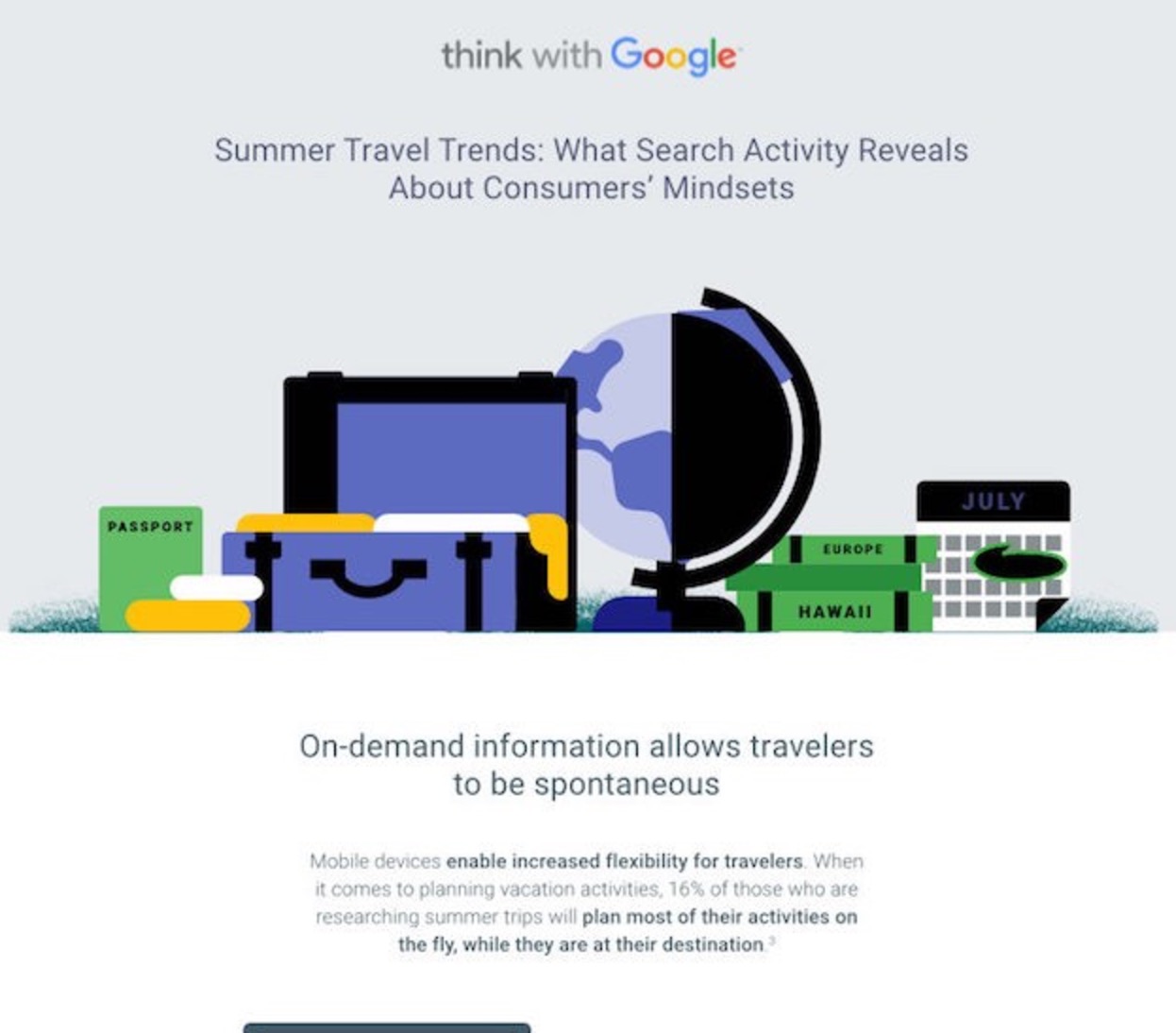 Google Search Trends Travel-Related [Infographic] » Skillz Middle East
