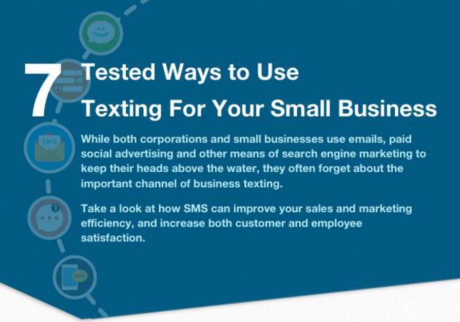 Seven Tested Ways Texting Can Help Your Business [Infographic]