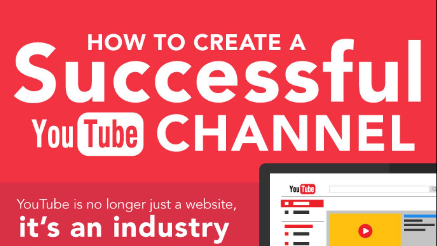 How To Create a Successful Youtube Channel [Infographic] - Skillz ME