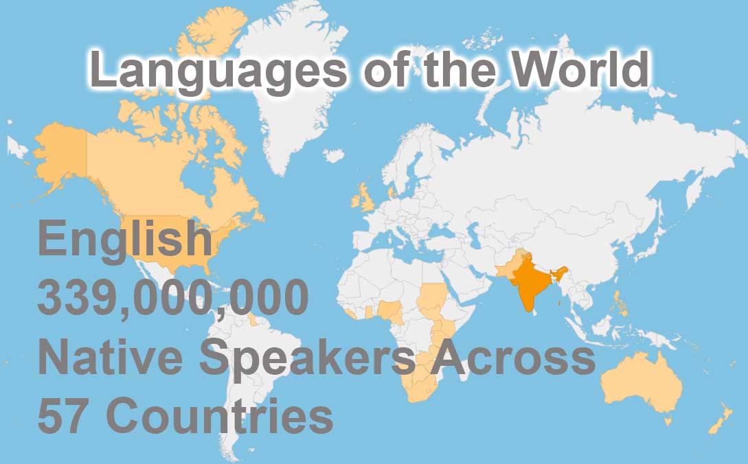 Spoken Languages of the World [Infographic] » Skillz ME