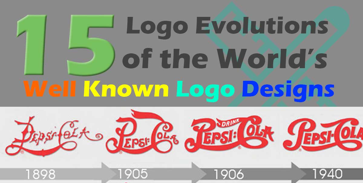 15 Logo Evolutions of the World’s Well Known Logo Designs [Infographic]