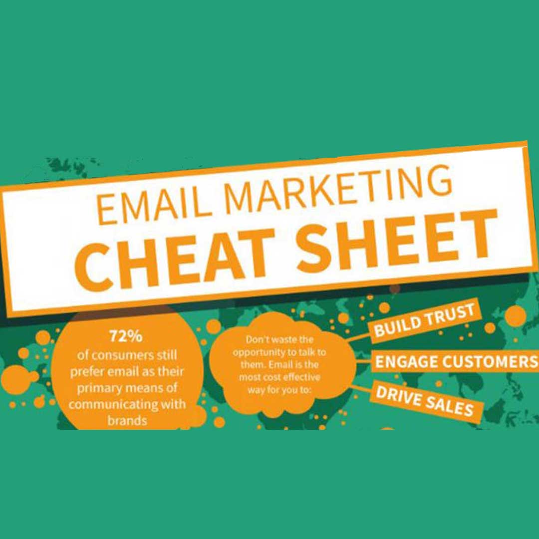 Email Marketing Cheat Sheet [Infographic] ~ Skillz Middle East