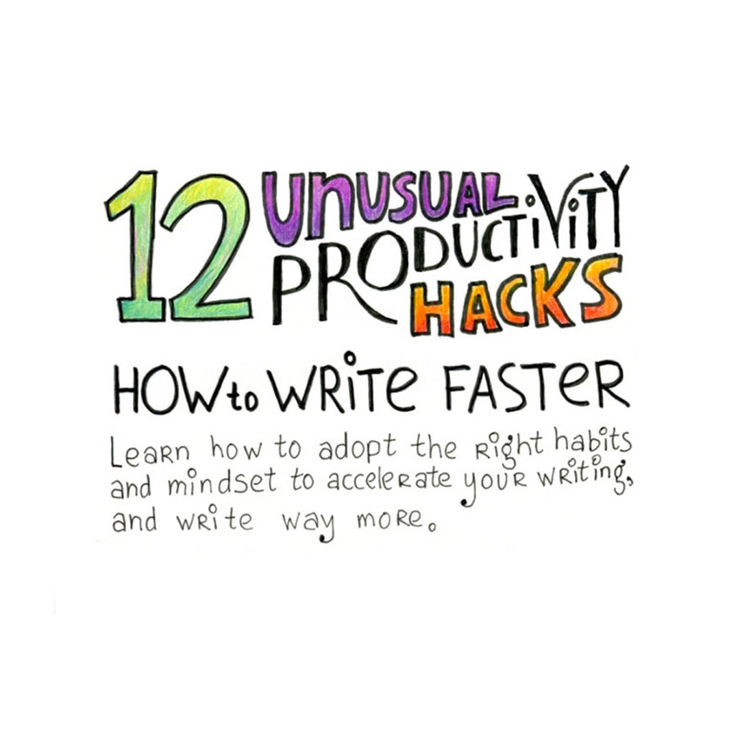 12 Productivity Hacks to Write Faster [Infographic] » Skillz Middle East