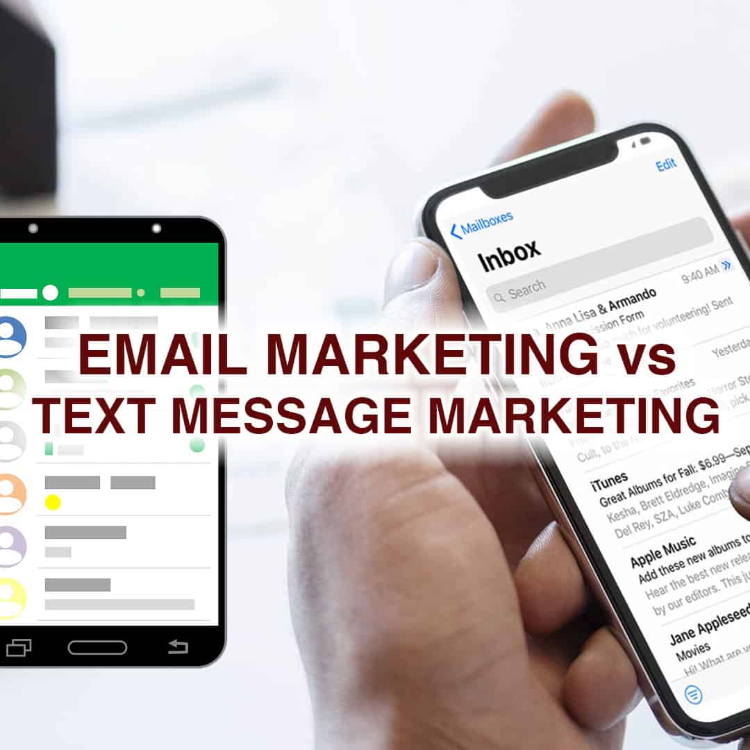 Email Marketing vs. Text Message Marketing » Skillz Middle East