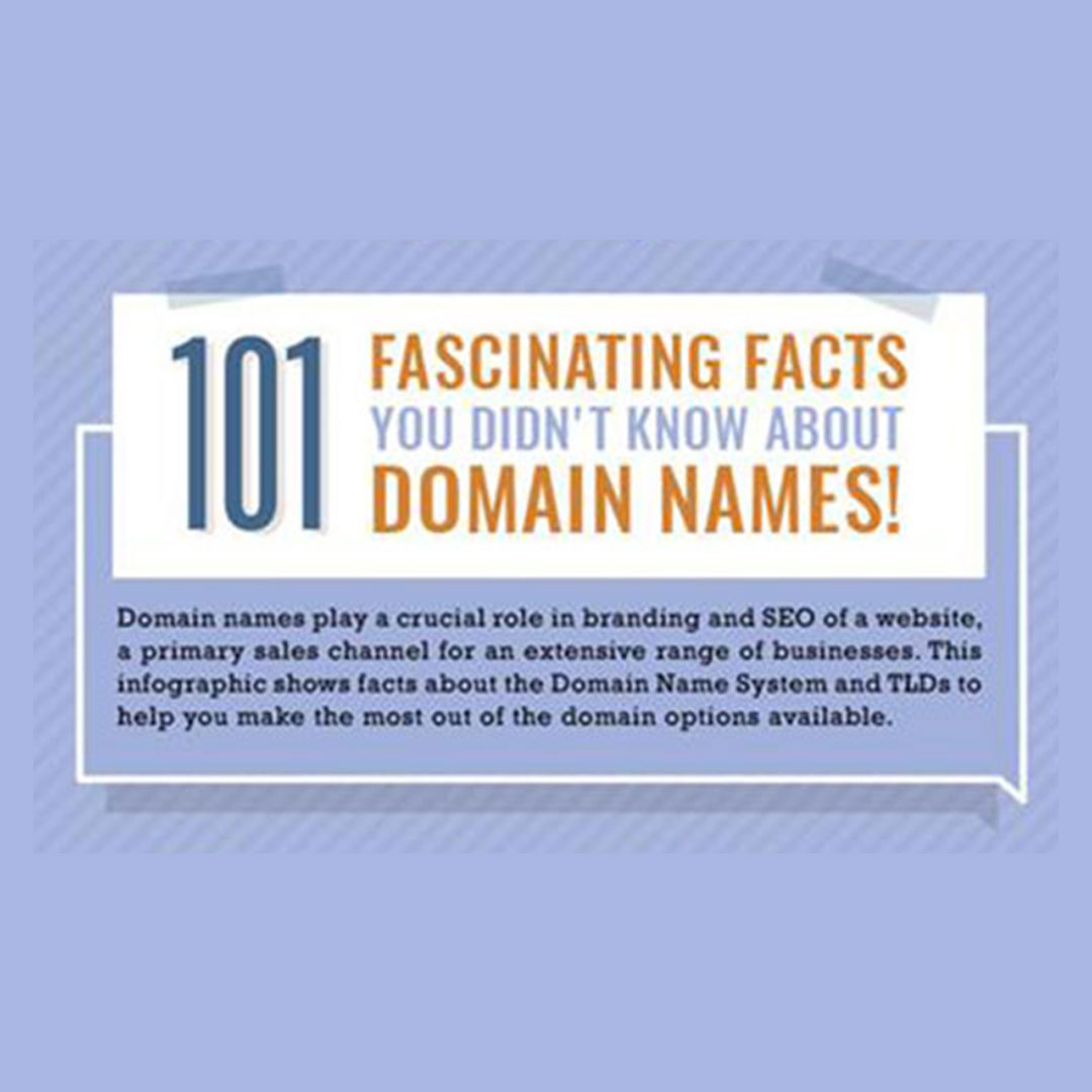 101 Fascinating Facts You Didn't Know About Domain Names [Infographic]