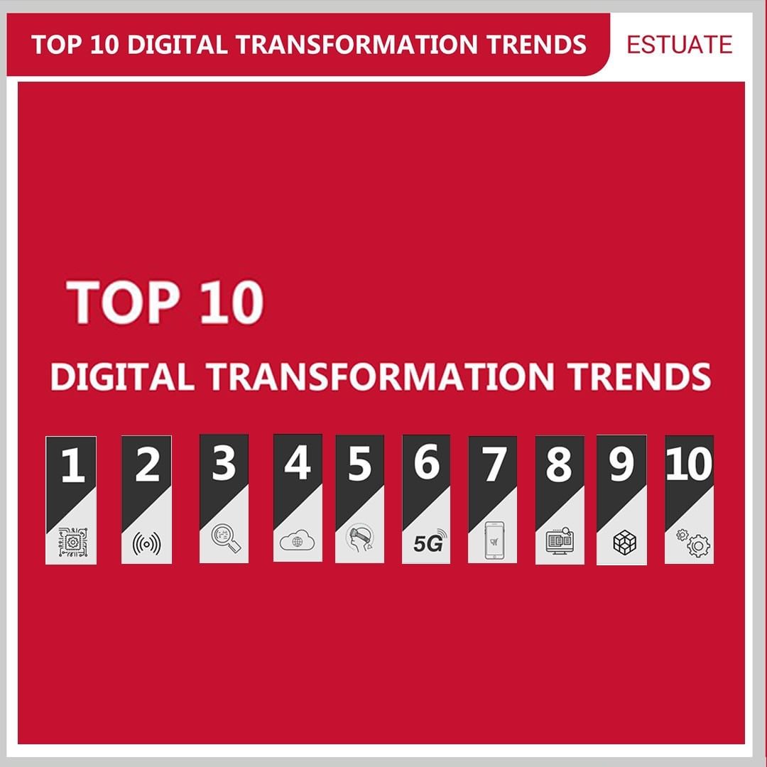 Top 10 Digital Transformation Trends for 2018 and Beyond [Infographic]