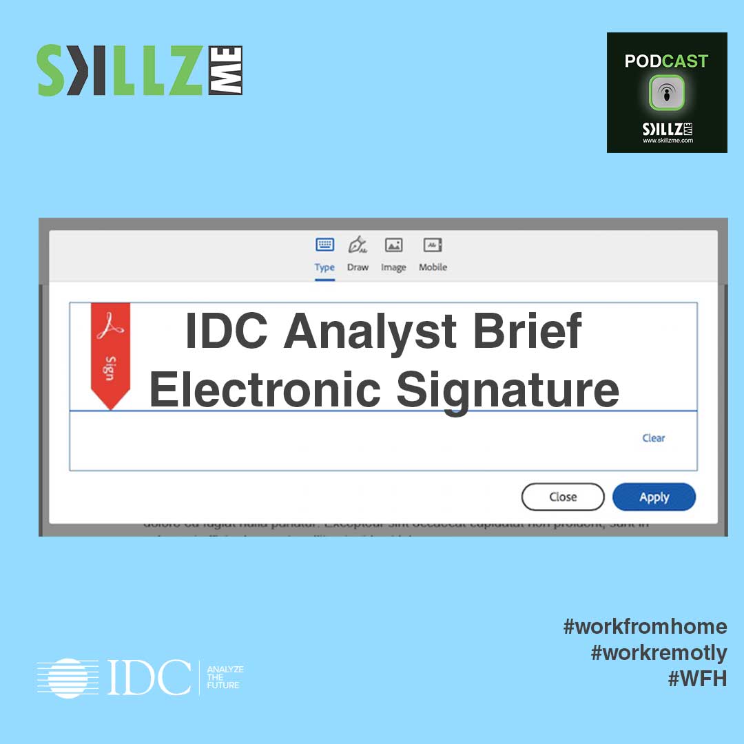 IDC Analyst Brief – Electronic Signature [Infographic] » Skillz Middle East